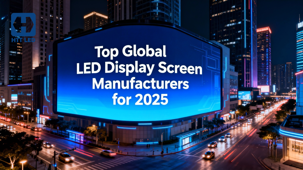 Principaux fabricants mondiaux d’écrans d’affichage LED pour 2025 - HTT ...